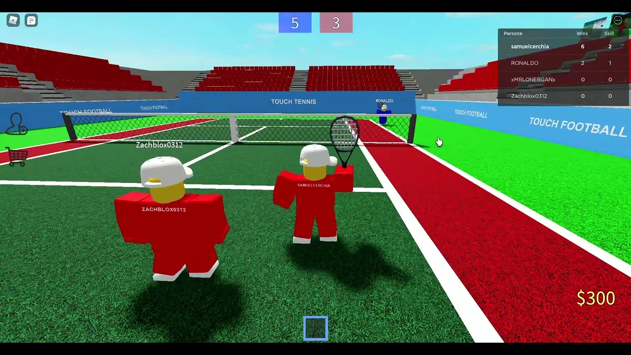 Roblox Touch Tennis - YouTube