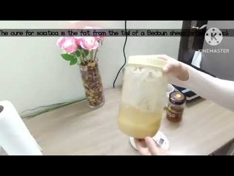 Tibbe e nabawi for Sciatica. Using bidouin sheep Tail fat.