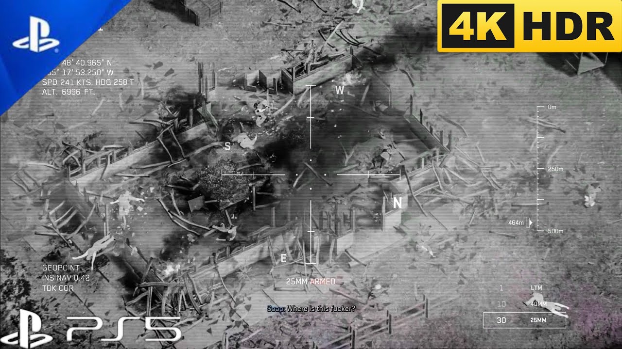 (PS5) AIR SUPPORT MISSION | Close AIR | AMAZING ON PS5 4K HDR Gameplay COD MW ll - YouTube