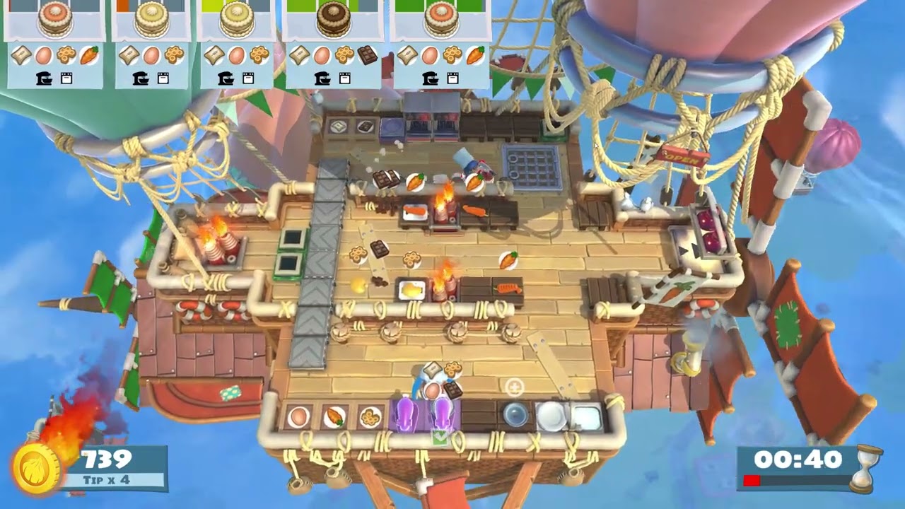 Overcooked All You Can Eat: Overcooked 2 Level 6-1 s/d 6-2, Level ...