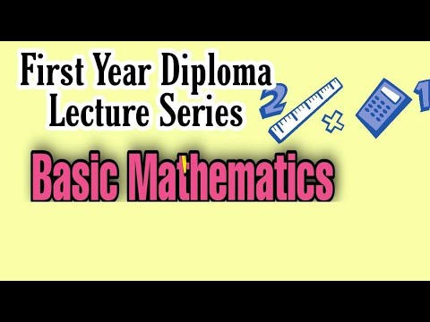 BASIC MATHEMATICS LECTURE NO : 27 - YouTube