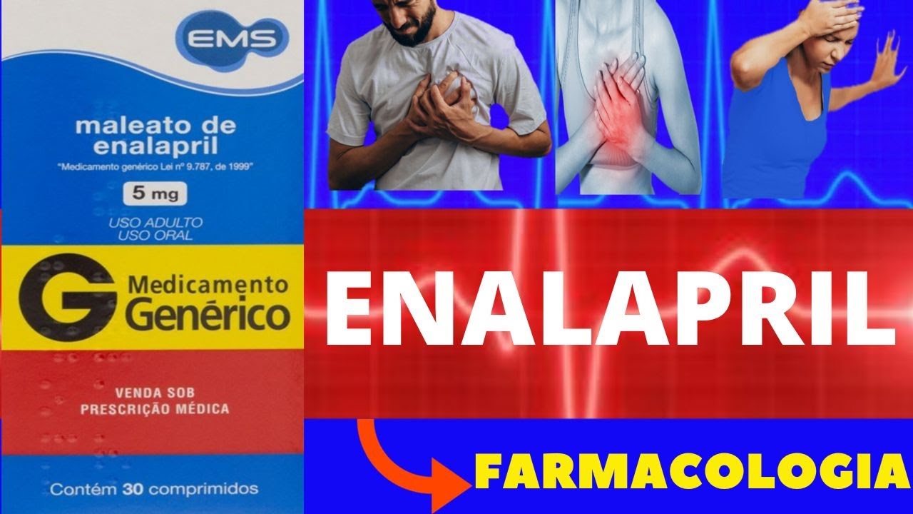 ENALAPRIL - PARA QUE SERVE, COMO TOMAR, COMO FUNCIONA, EFEITOS ...