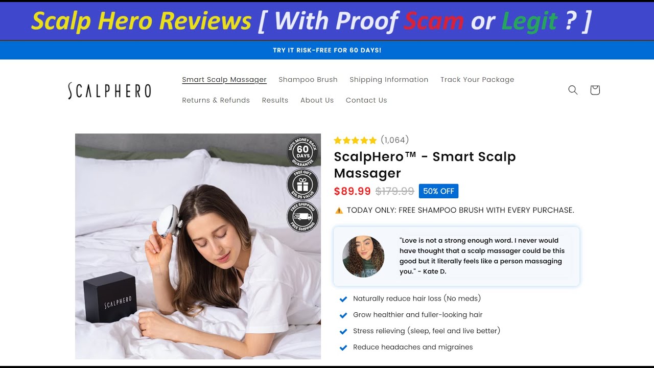 Scalp Hero Reviews [ With Proof Scam or Legit ? ] ScalpHero ! ScalpHero ...