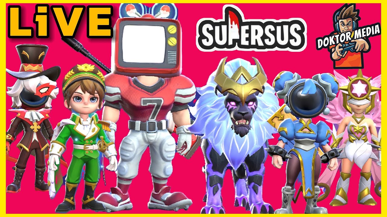 LIVE Super Sus MABAR GREY JACK HERO #supersus #miawaug #windah # ...