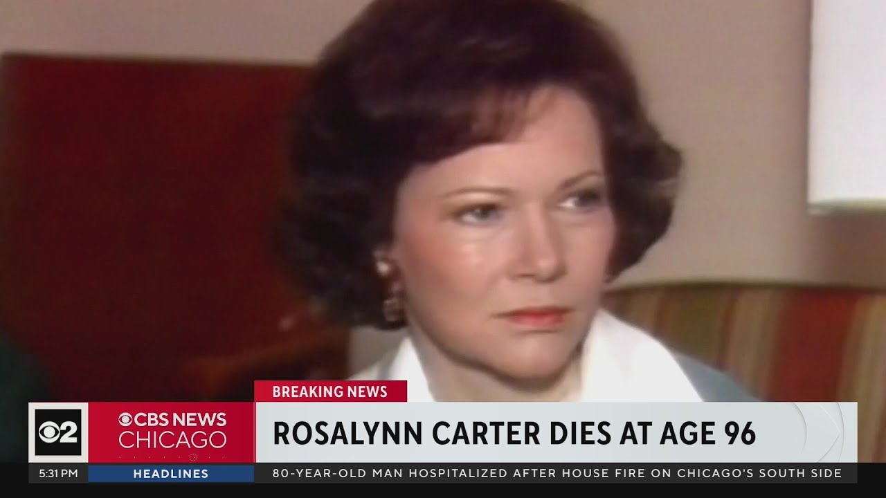 Former First Lady Rosalynn Carter dies at age 96 - YouTube