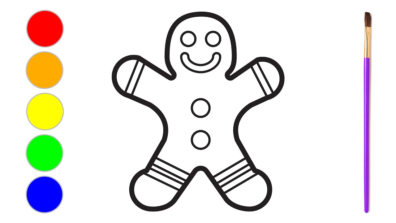 Vizatime per vitin e ri: Biskota e krishtlindjeve - YouTube