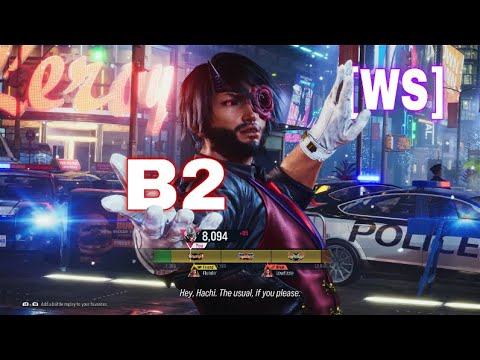Tekken 8 Lee [B2 loop] and [Instant WS] Tutorial - YouTube