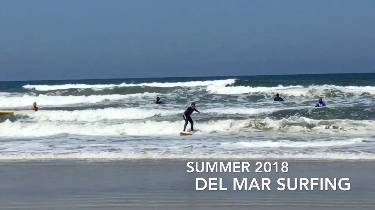Del Mar Surfing - YouTube