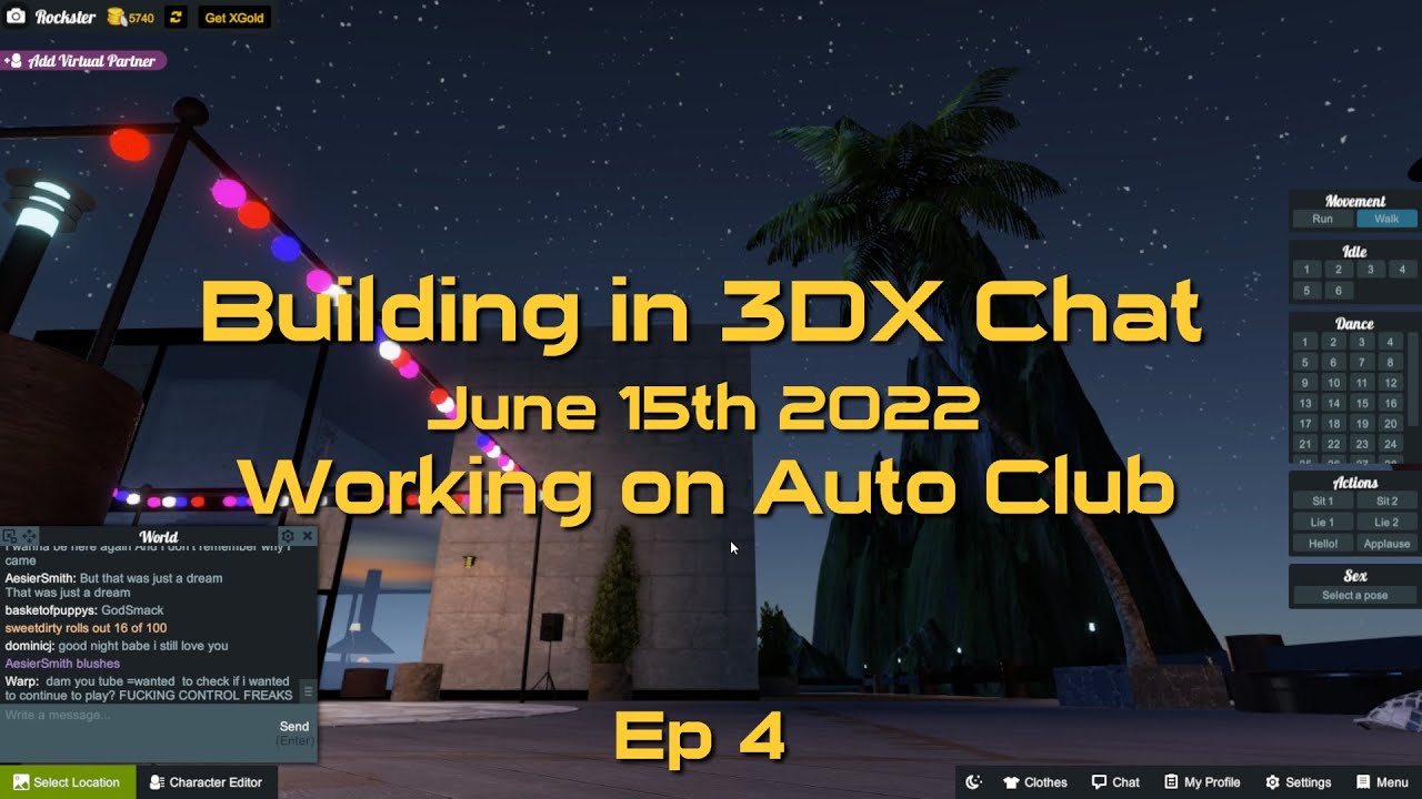 Building in 3DX Chat Ep4 - YouTube