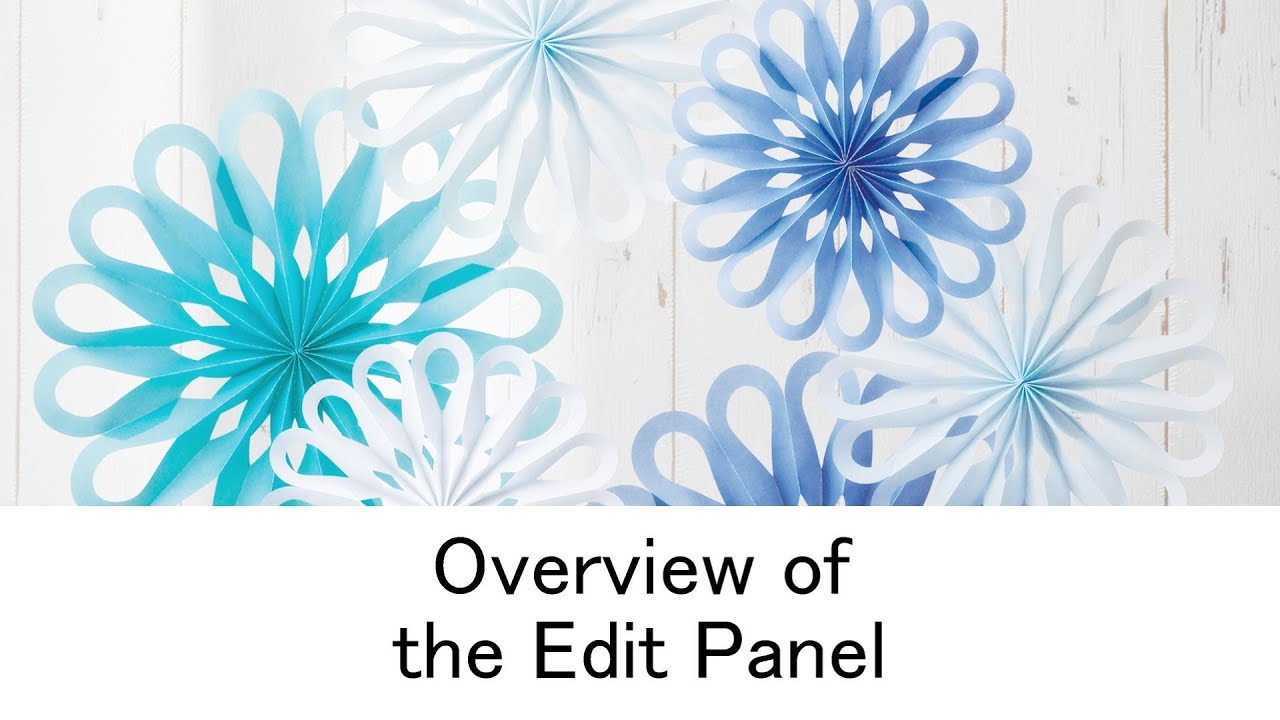 Overview of the Edit Panel - YouTube