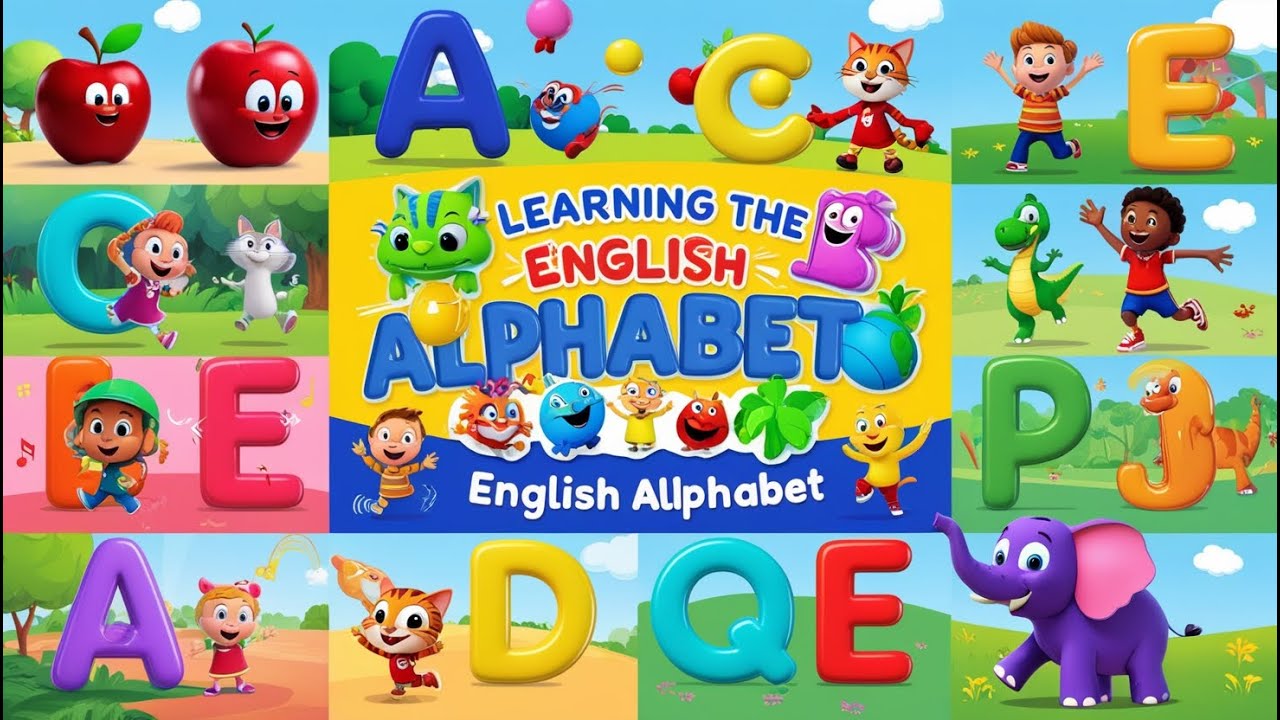 Let's Learn the Alphabet from A to Z! - YouTube