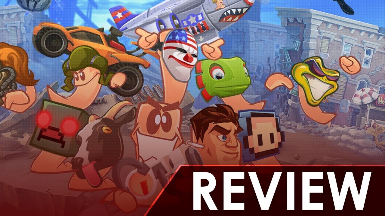 Worms W.M.D for Nintendo Switch - REVIEW - YouTube