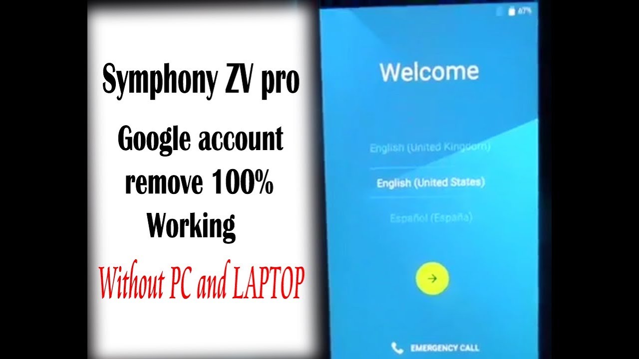 Symphony zv pro frp 100000% remove - YouTube