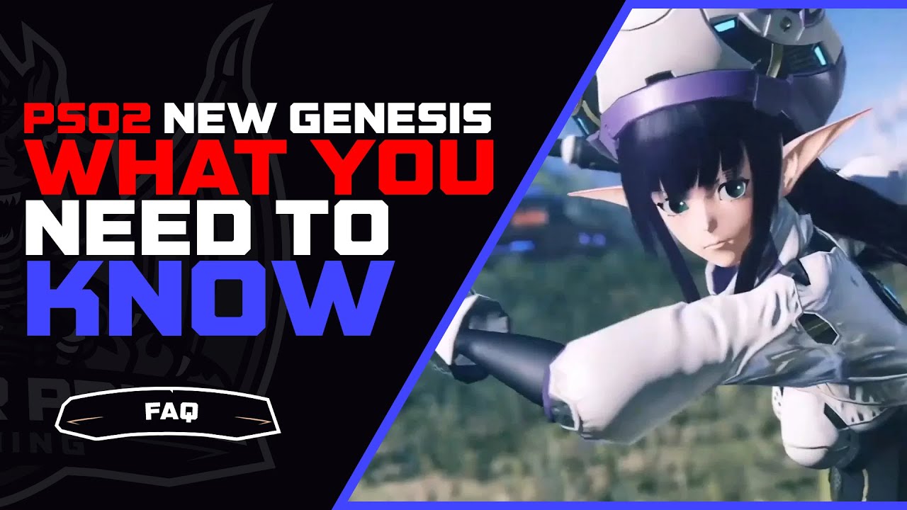 PSO2 NGS What You Need to Know | New Player FAQ - YouTube