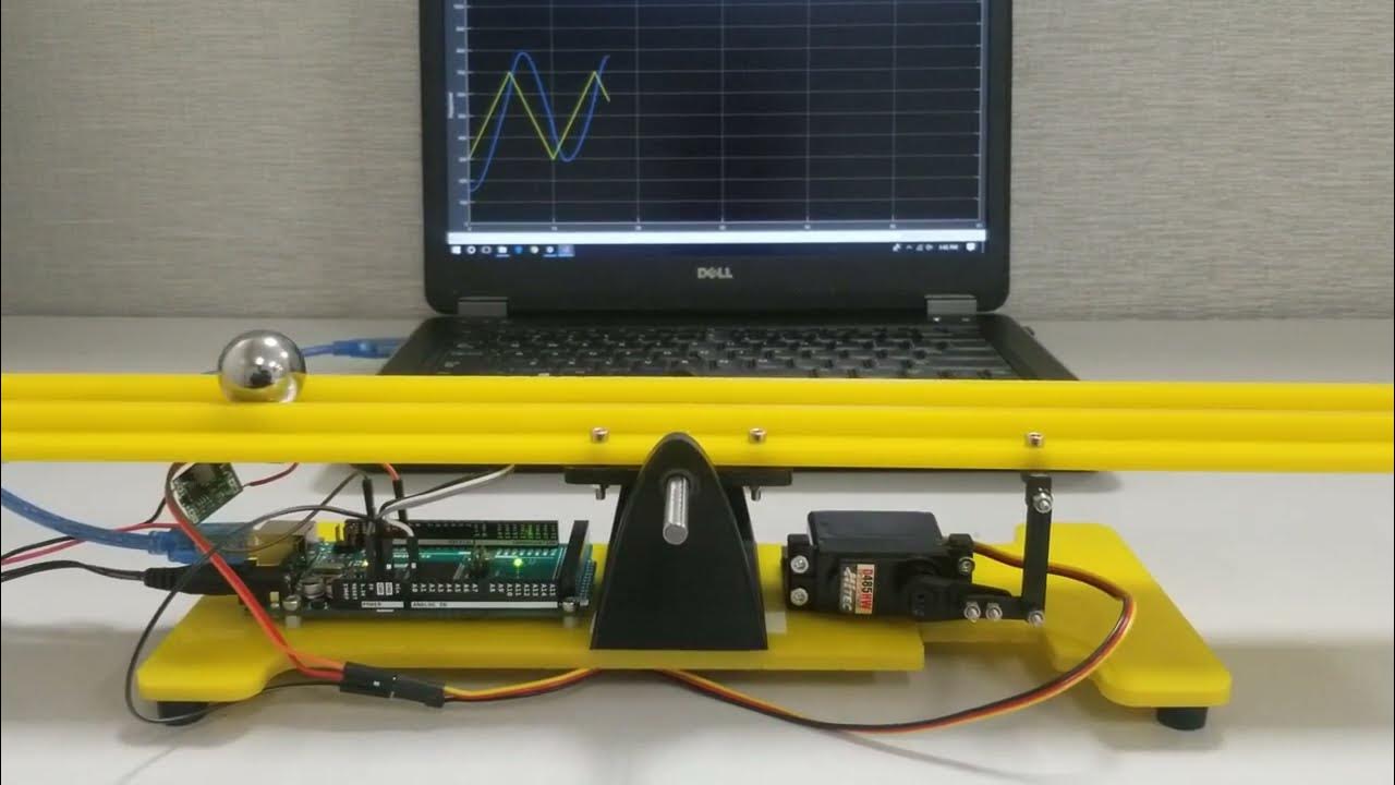 Ball Balancing Lever 2nd-order PID System - YouTube