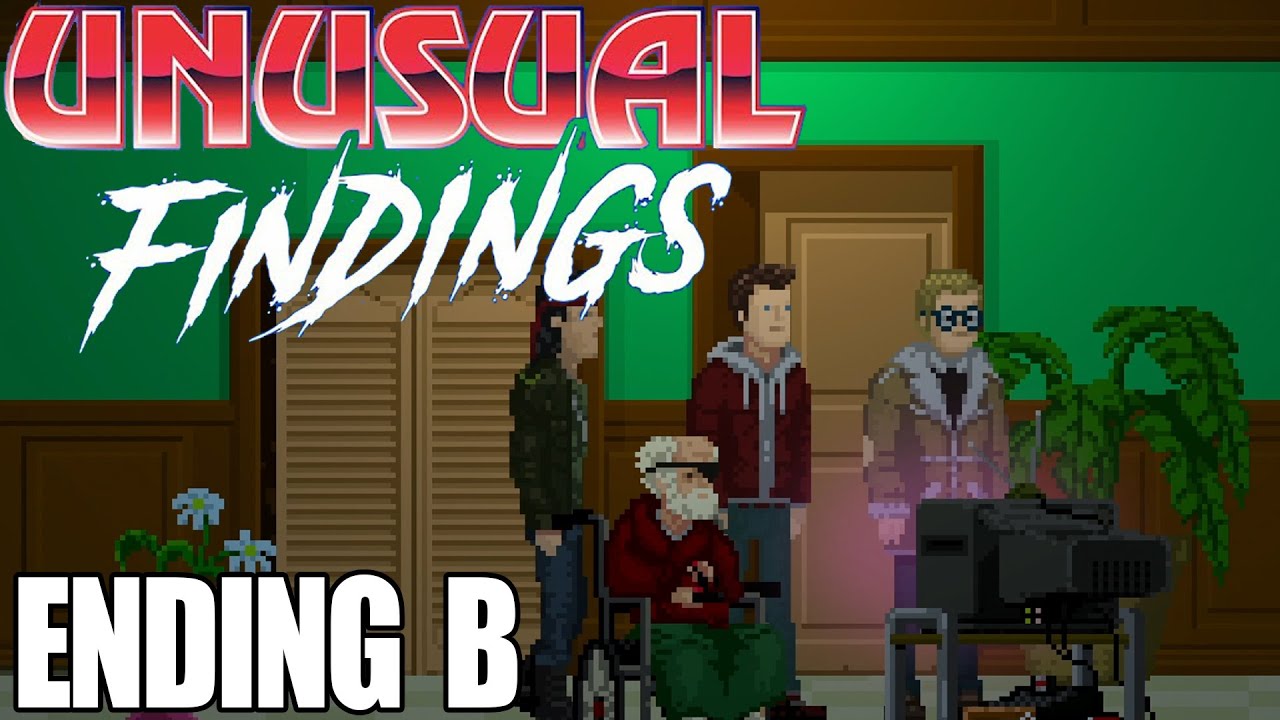 Unusual Findings Walkthrough Pt10 - Ending B Cutscenes (Frontier Corp ...