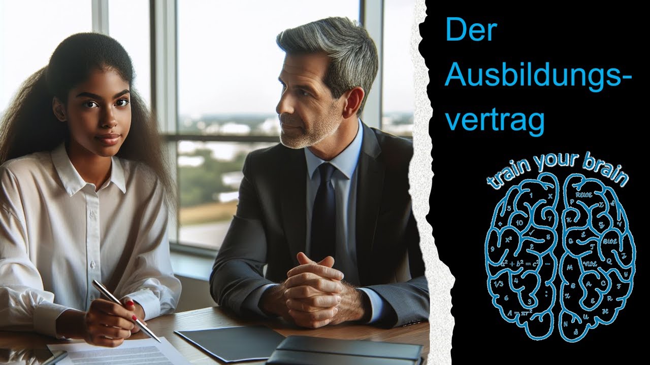 Der Ausbildungsvertrag - Alles, was du wissen musst! - YouTube