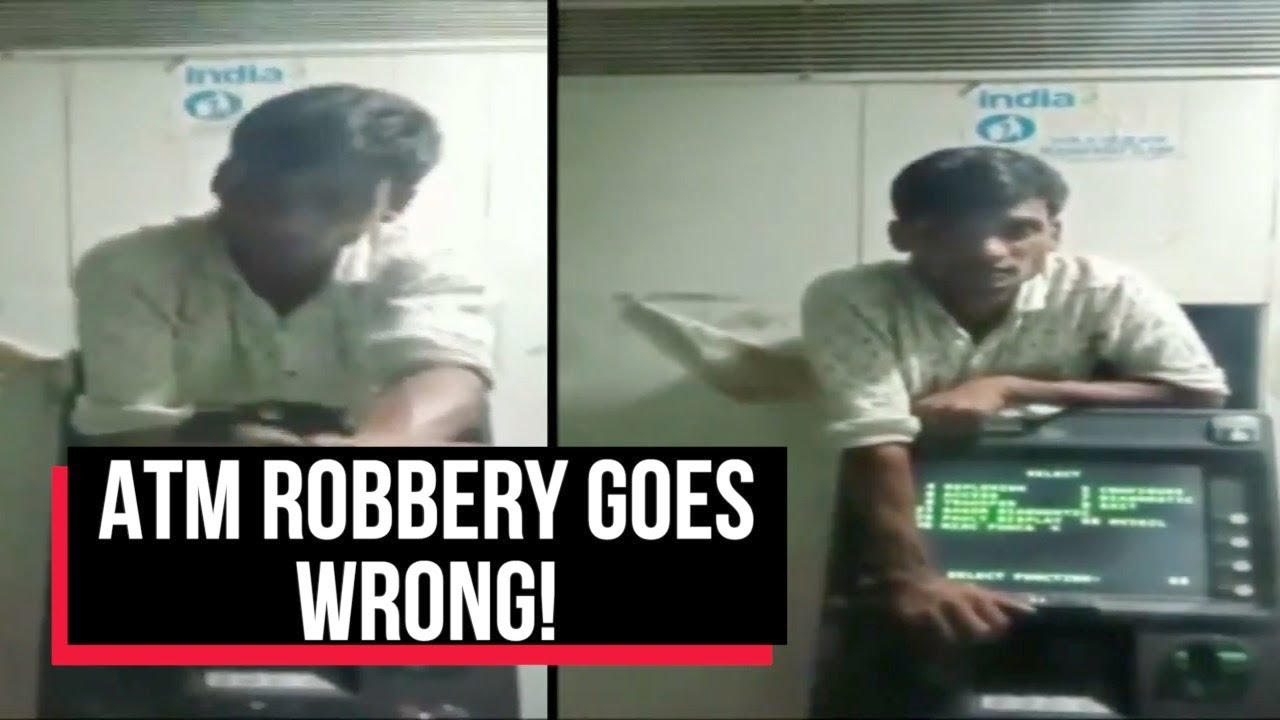 Watch Man Gets Stuck Between ATM And Wall While Trying To Steal Money watch-man-gets-stuck-between-atm-and-wall-while-trying-to-steal-money