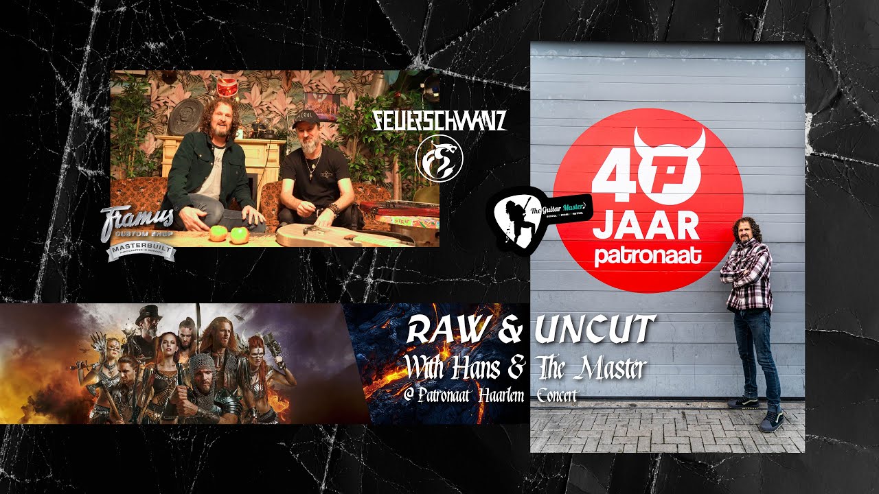 Framus Artist | Hans Platz - Feuerschwanz @ Patronaat Haarlem - YouTube