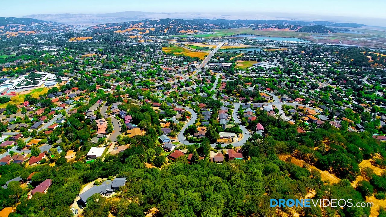 Beautiful Drone Video of Neighborhood and Property in Novato, CA Filmed ...
