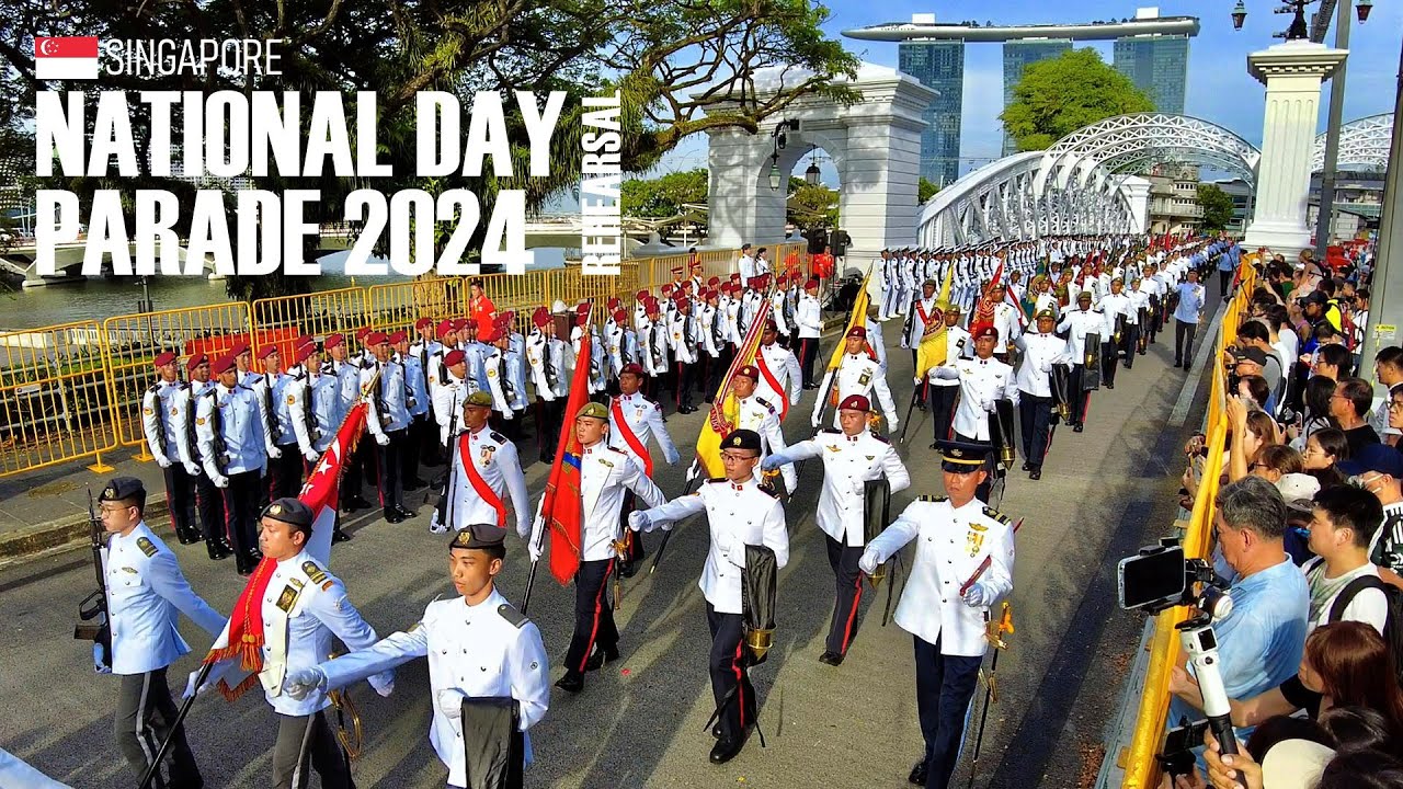 Perspectives of Singapore National Day Parade 2024 🇸🇬 - Rehearsal (29 ...