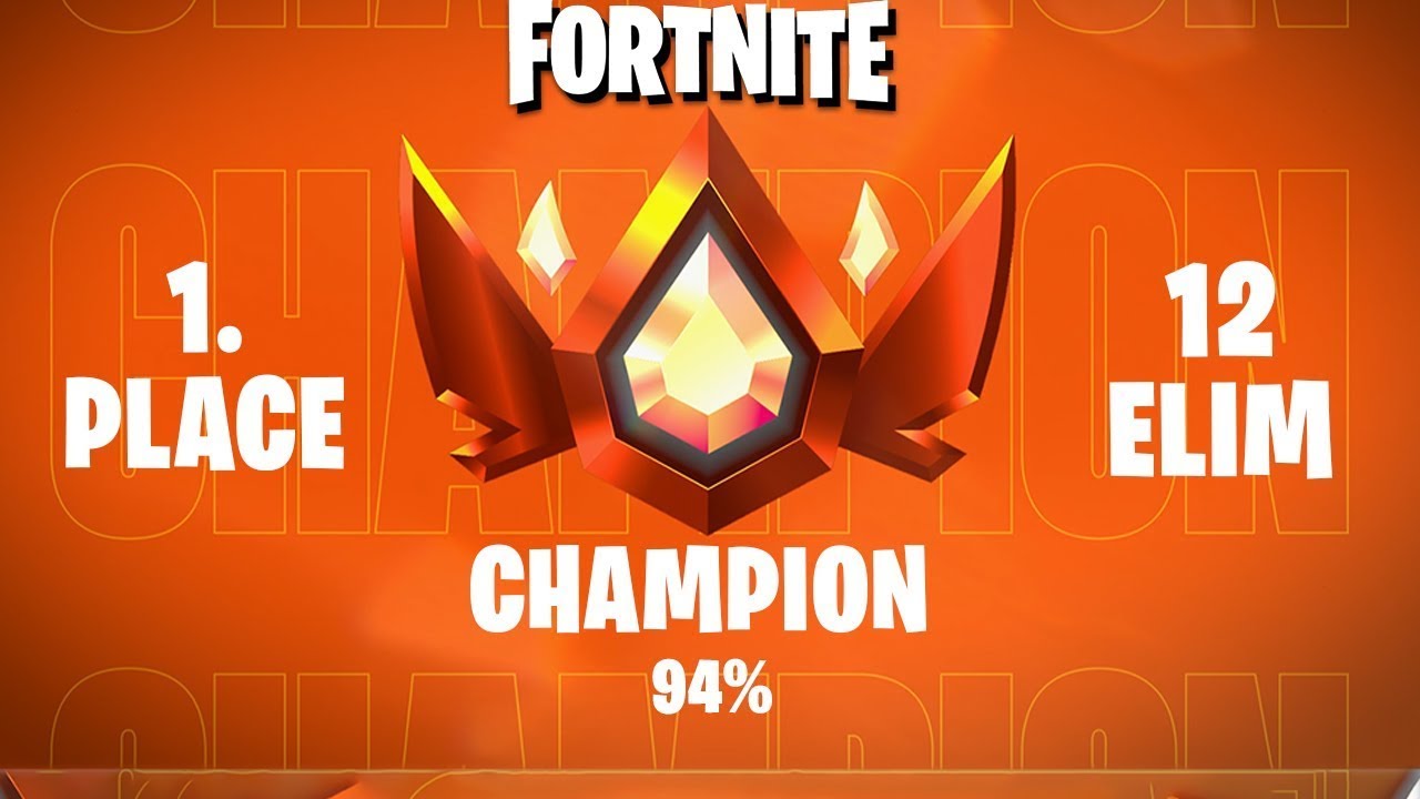 *LIVE* FORTNITE RANKED CHAMPION - YouTube