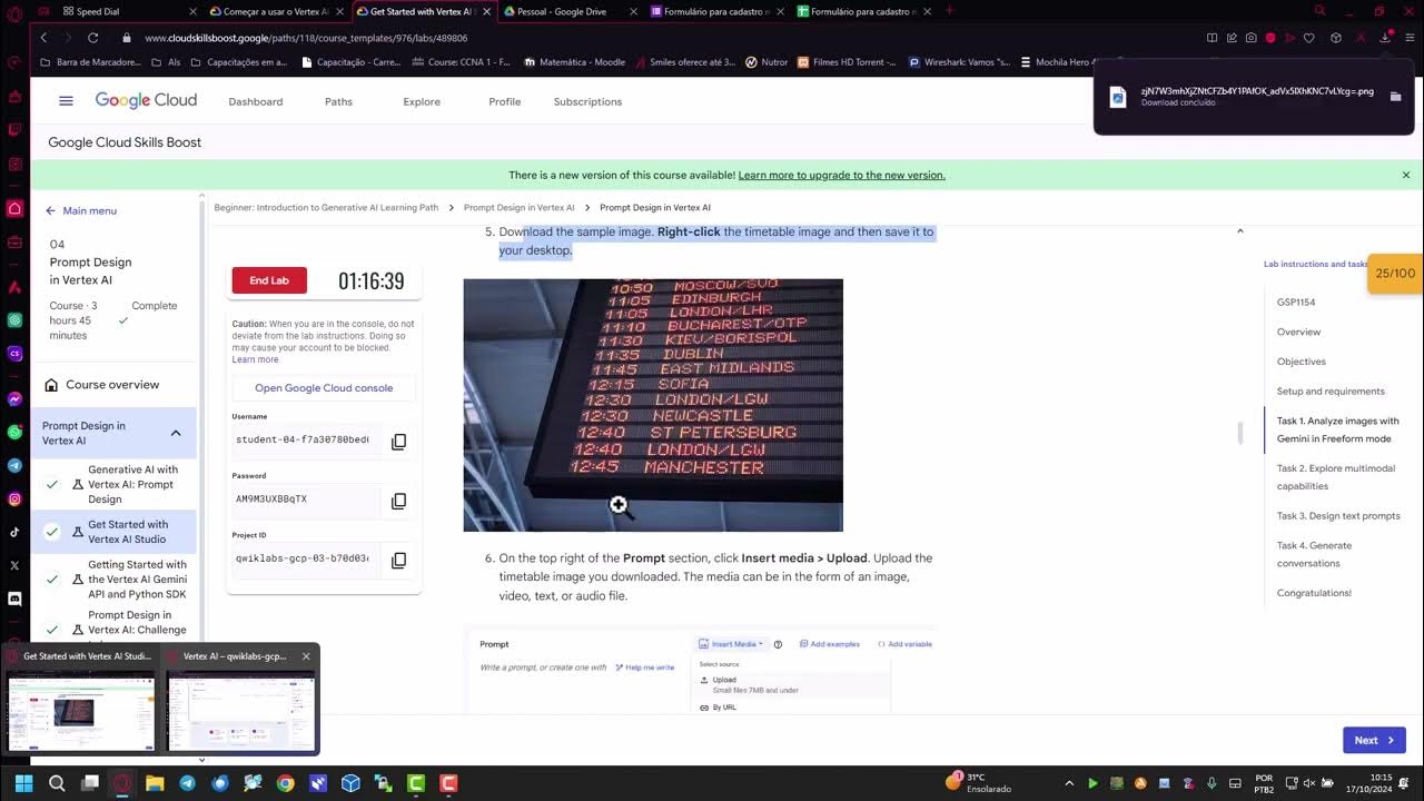 Get Started with Vertex AI Studio | Lab 02 | Google Cloud SkillBoost (Beginner) - YouTube