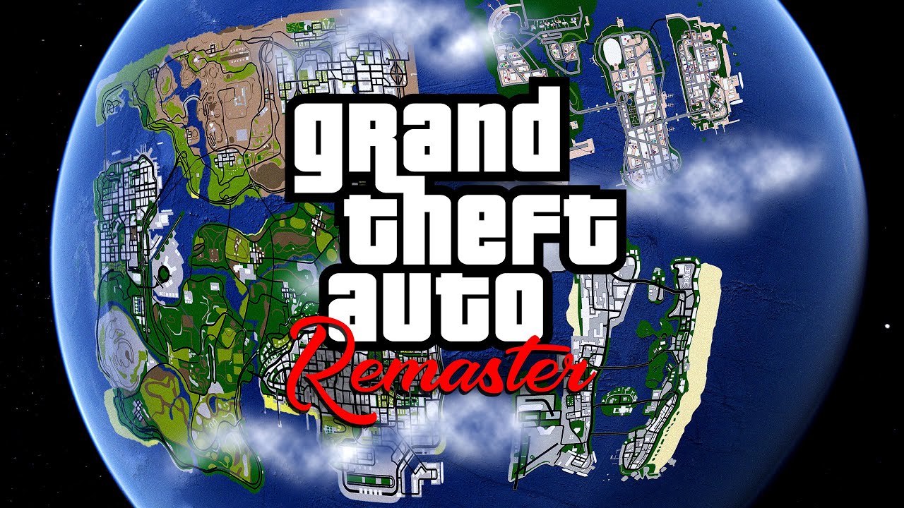 🌎 Todos os Mapas JUNTOS ??? 🚨 GTA Trilogy Remake / Remaster [ 4K ...