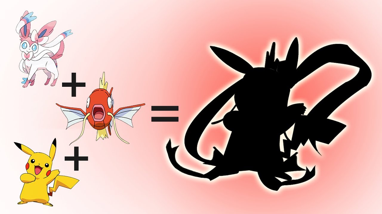 Pokemon Fusion Sprite: Fan Requests #35: Pikachu + Sylveon + Magikarp ...