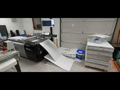 iECHO- PK4-1007 řezání kartonových krabic / cardboard boxes cutting ...