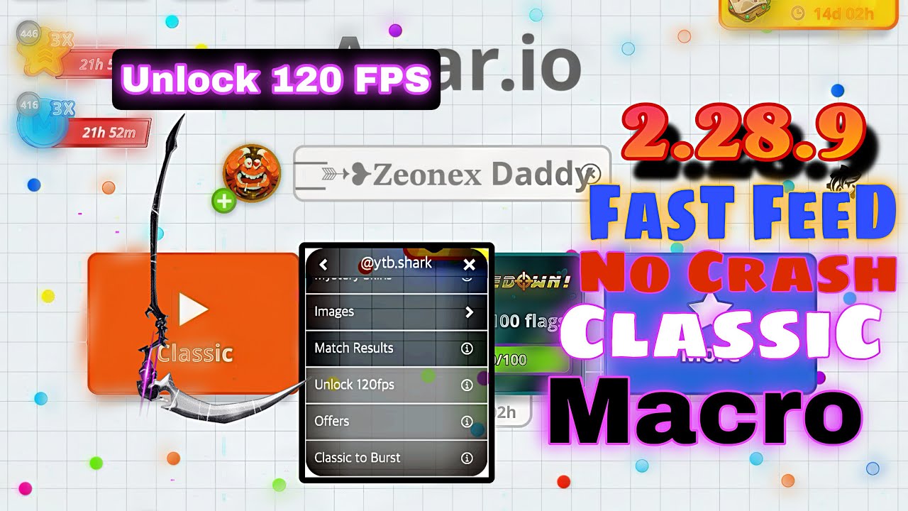 AGARIO MOD MENU - AGARIO MOD MENU IOS 2.28.9 ZOOM & MACRO TUTORIAL NO ...