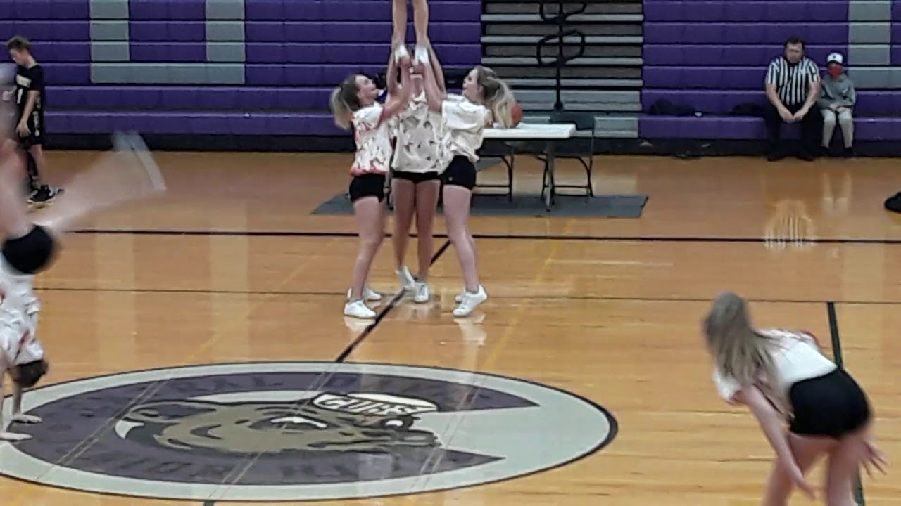 Central Davis Cheer - Halloween Halftime - YouTube