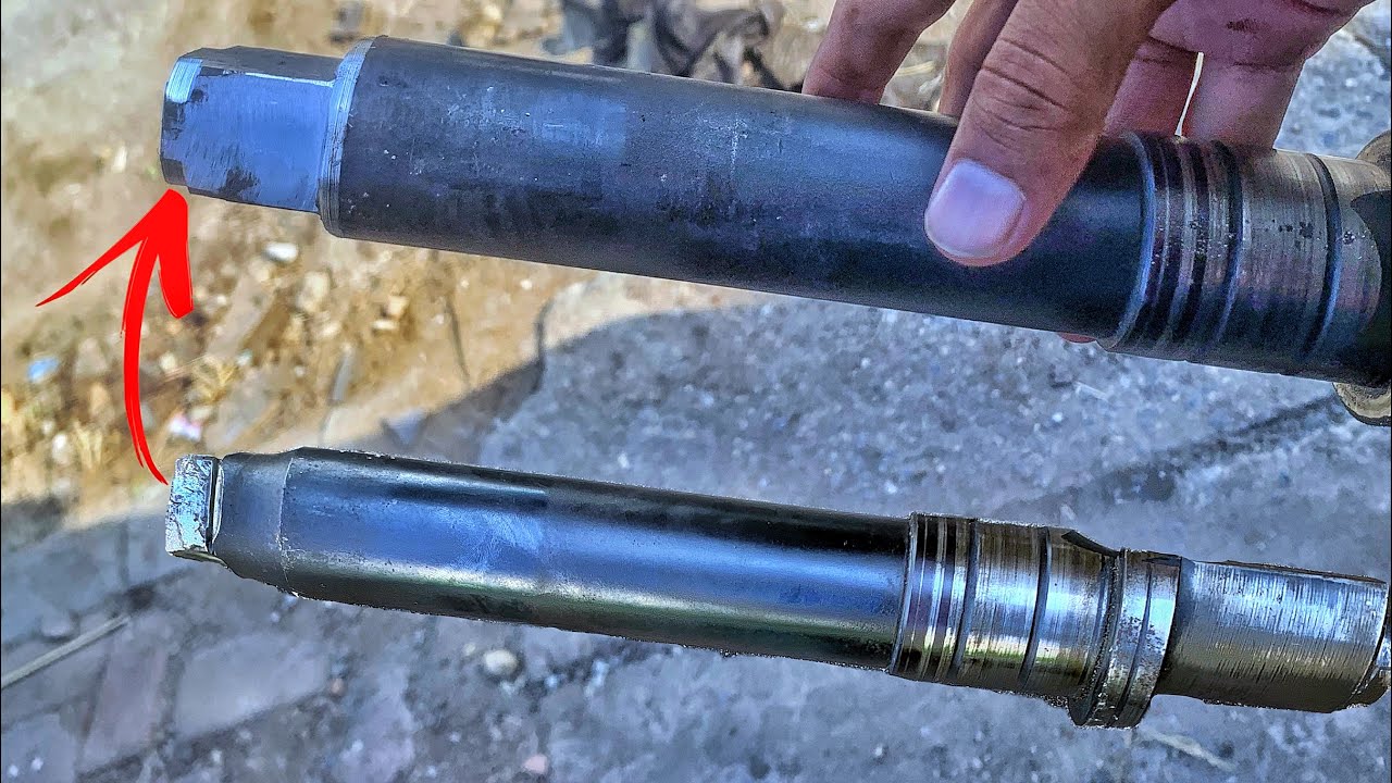 Amazing Manufacturing Process OF Tire Shaft Repairing - YouTube