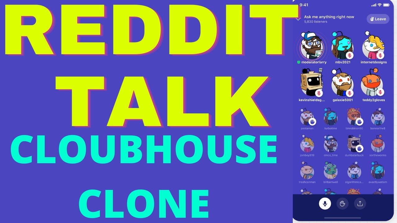 Reddit Talk/ Reddit unveils its Clubhouse clone - YouTube