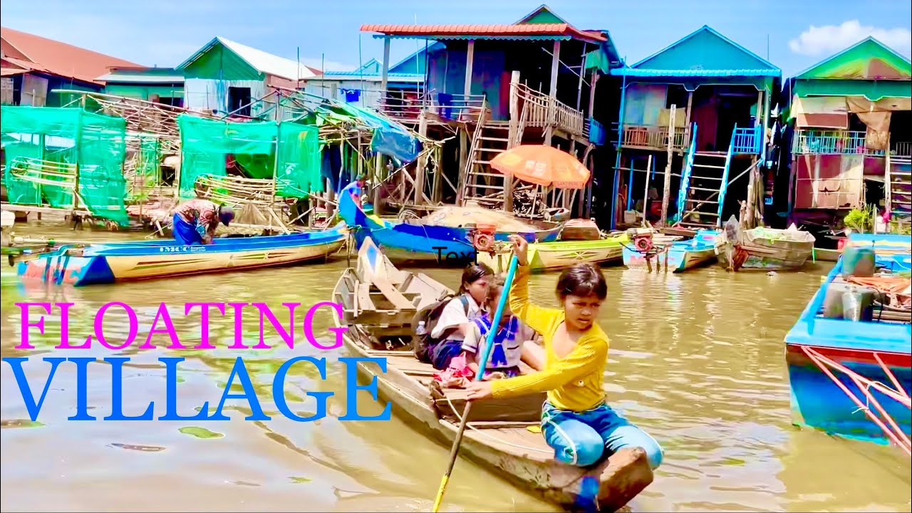 Exploring Floating Village Kompong Khluk With Maria from Melbourne ...