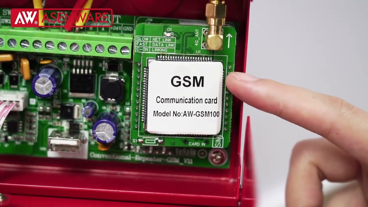 How 4G GSM Module Works And How To Set In Addressable Fire Alarm ...