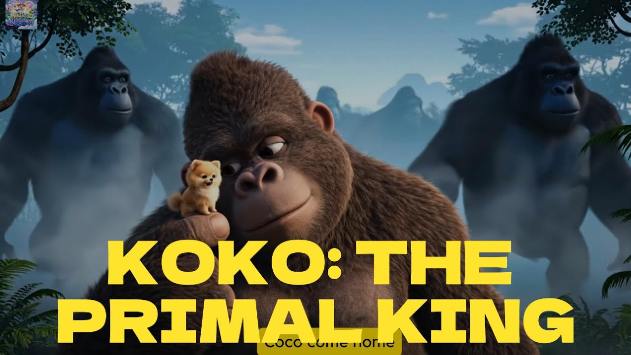 Giant Gorilla Koko Protects His Small Animal Friends | Adventure ...