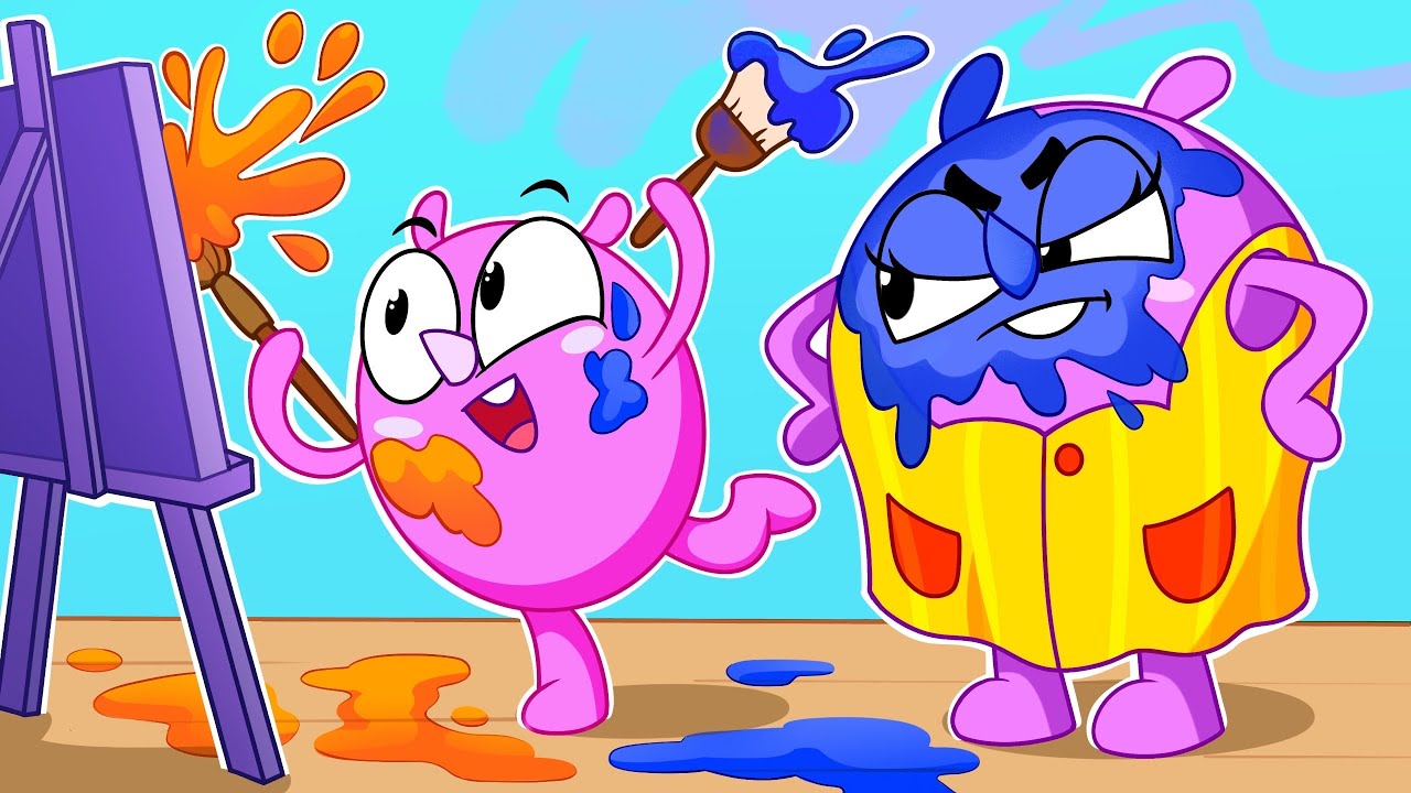 Naughty Kids Story 😿 | Funniest Cartoon For Kids By 4 Friends 😻 - YouTube
