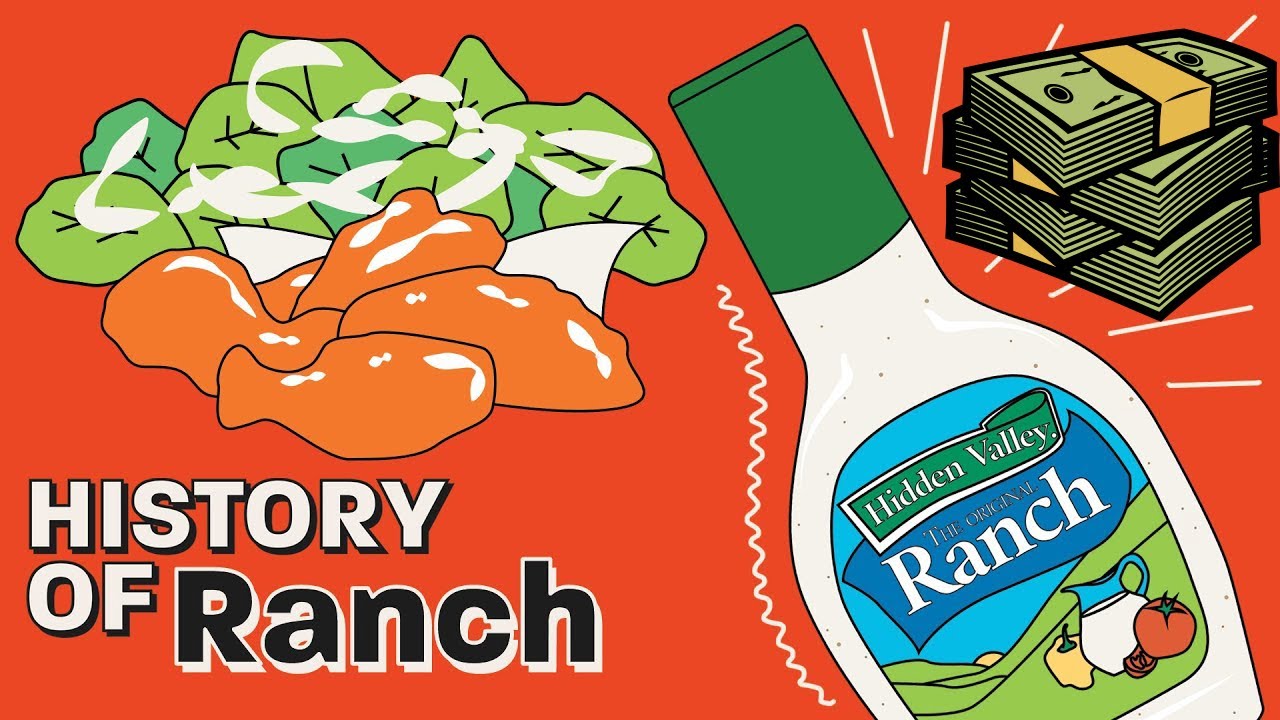 From Farms To Pizza, Wings and More: The Story Of Ranch Dressing - YouTube