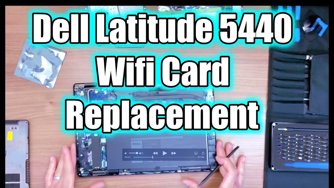 Dell Latitude 5440 Wifi Card Replacement - YouTube