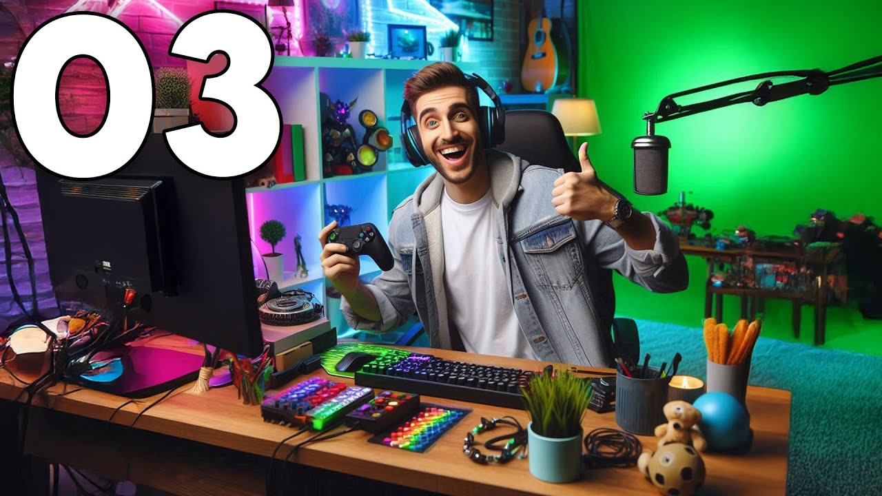 Becoming a Full Time Gaming Streamer - Streamer Life Simulator 2 - Part ...
