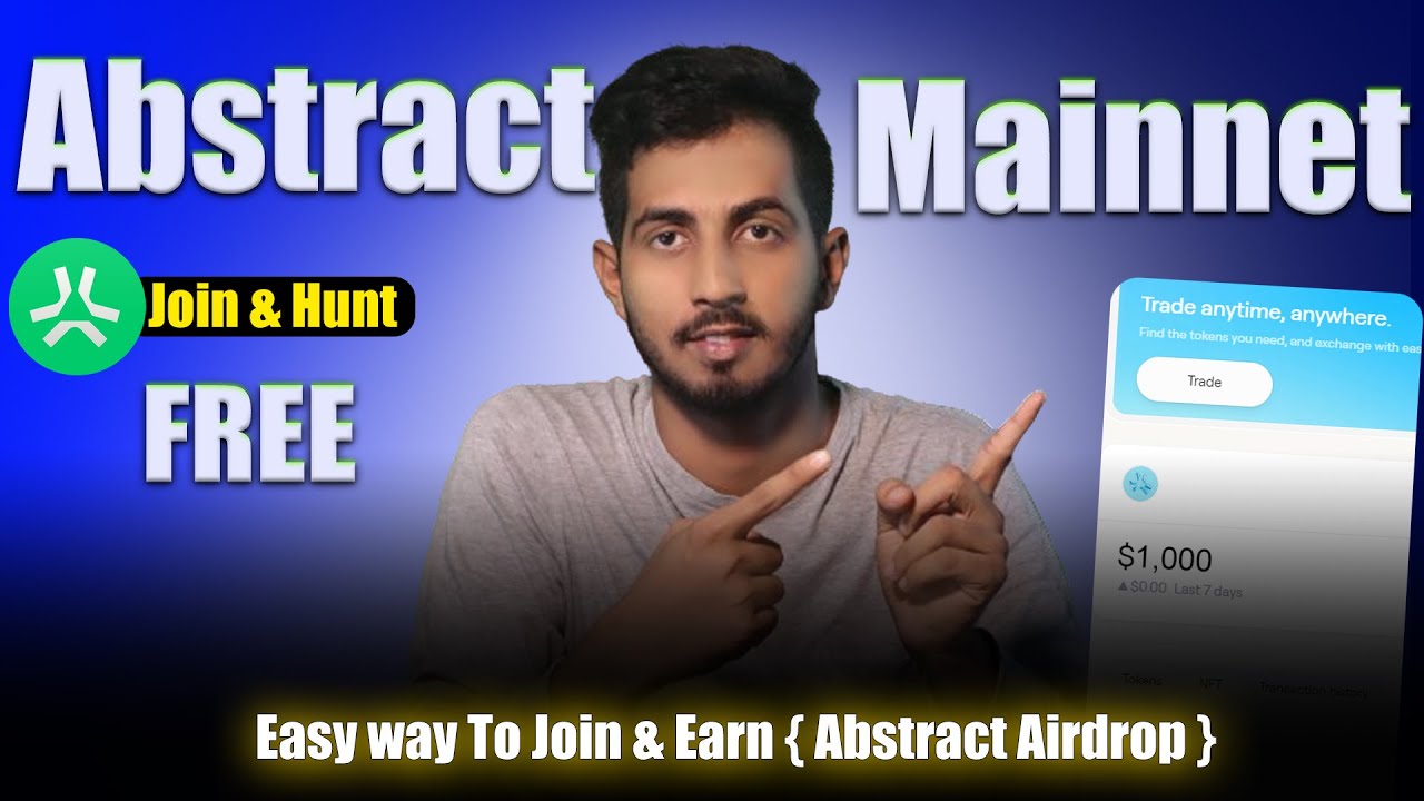 Abstract Mainnet Airdrop | Biggest mainnet airdrop | 77Bit airdrop Don ...