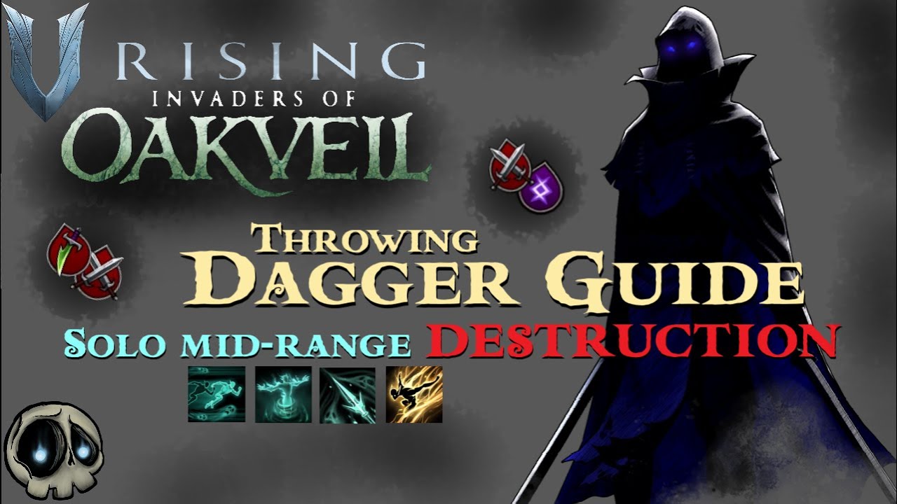 Throwing Daggers are insane in V Rising 1.1 (A weapon guide) - YouTube