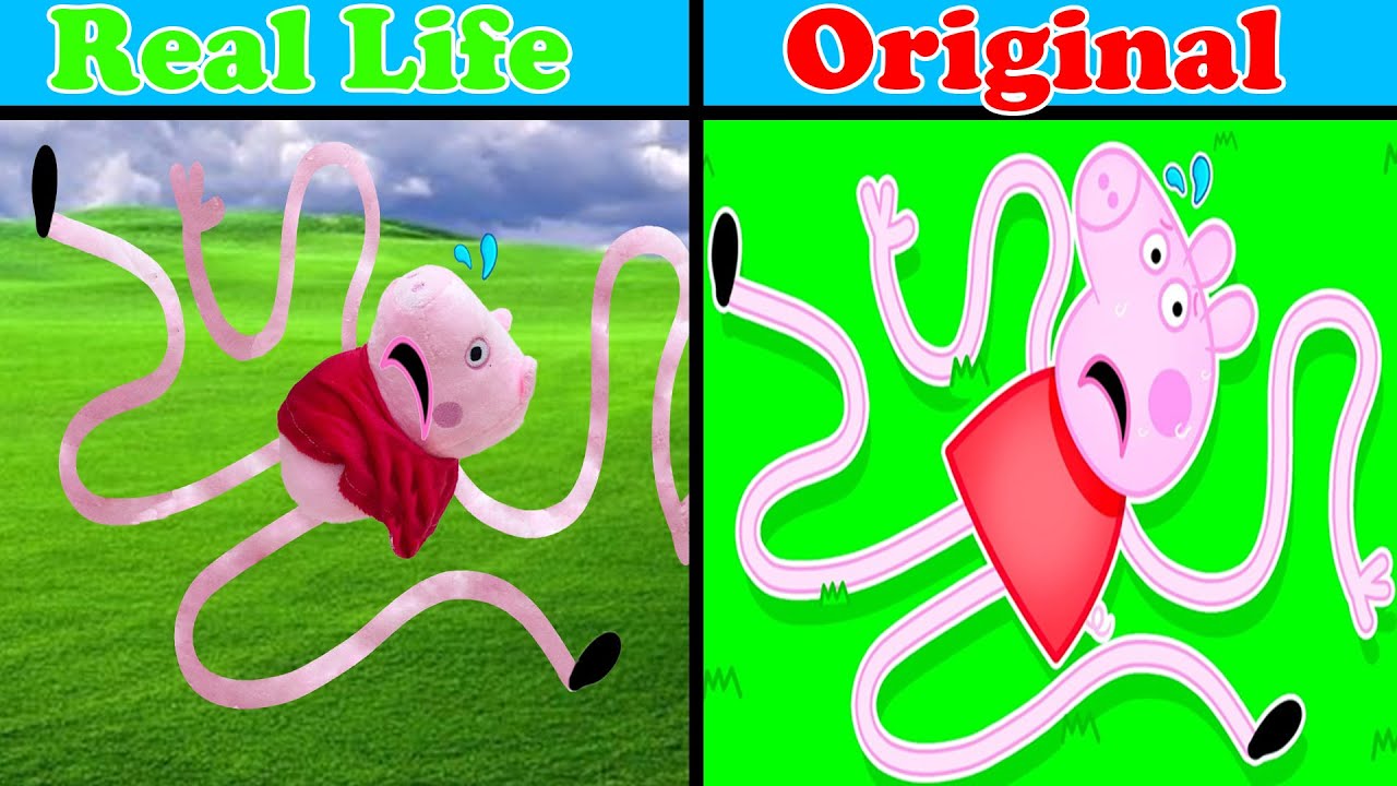 Peppa Has NO BONES - Peppa Pig Original vs Plush Toys | Peppa Pig ...