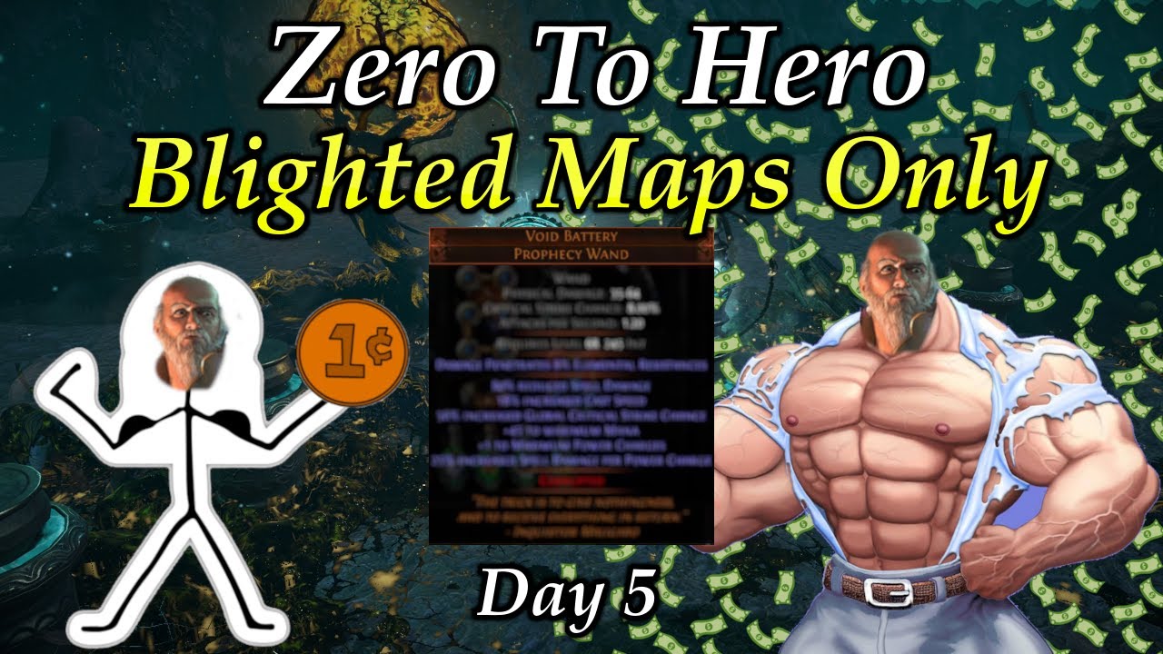 Path of Exile | 3.24 | Crazy Void Battery Wand Corrupt! | Zero To Hero ...