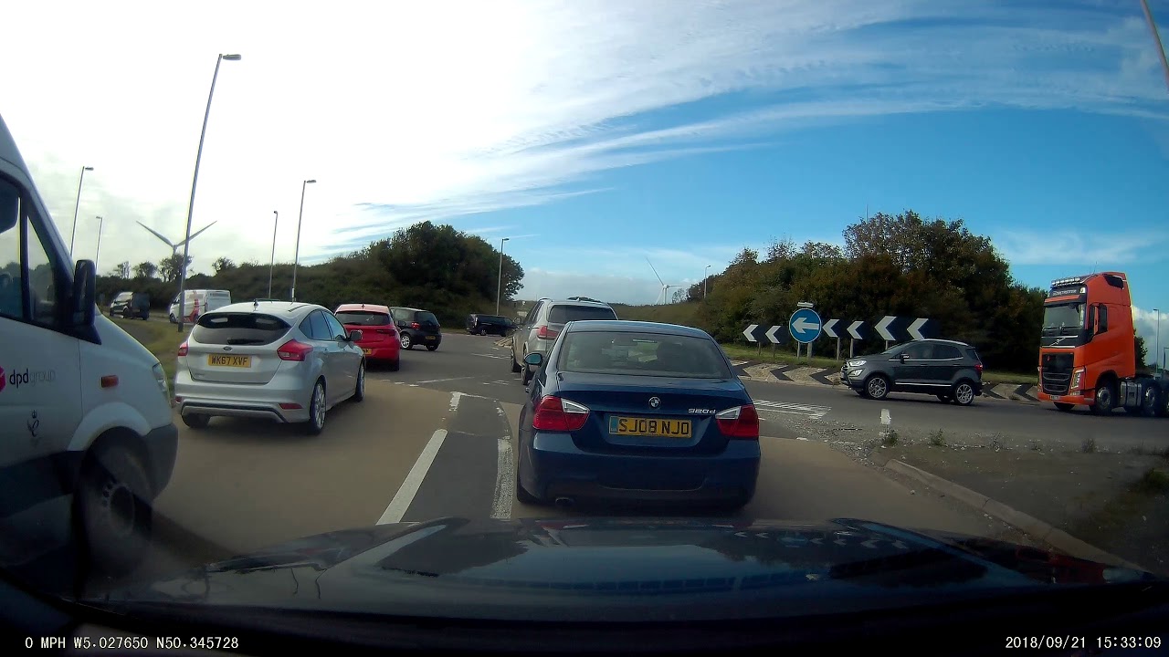 Carland Cross roundabout - YouTube