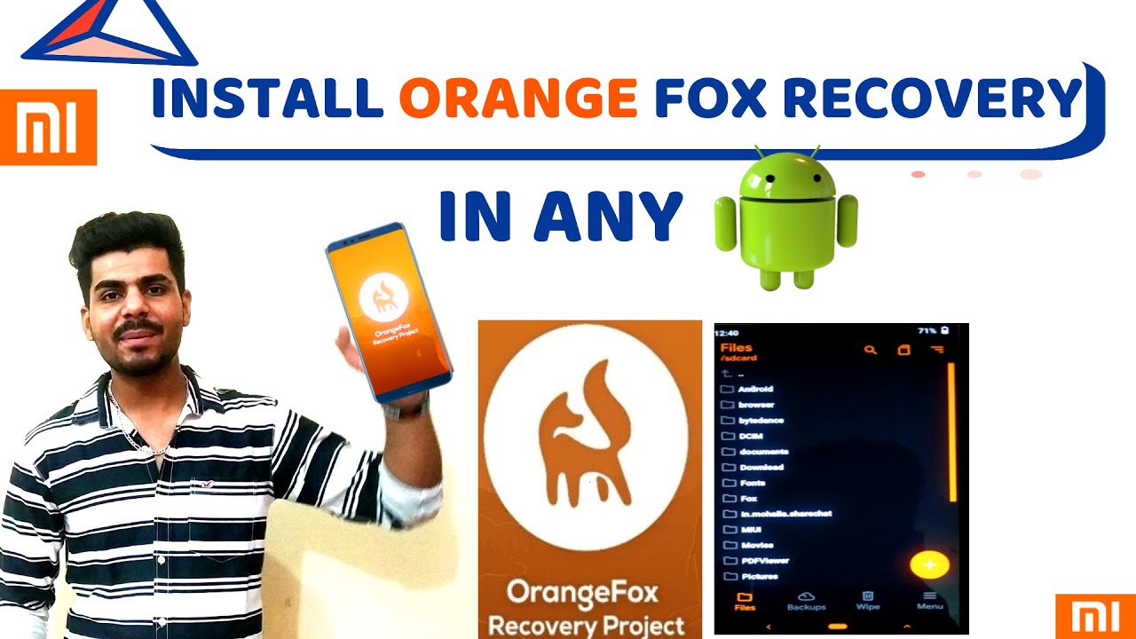 How to install Orange fox Recovery | Orange Fox Recovery in Redmi note ...