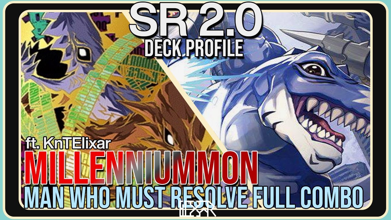 UNDEFEATED* Millenniummon Deck Profile Deck Profile with Garnet Memory ...