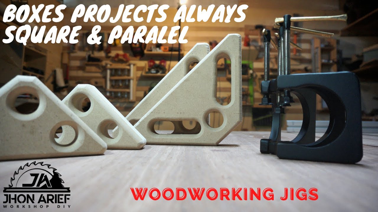 WITH THIS JIGS YOU WILL ALWAYS GET SQUARE AND PARALEL JOINT - YouTube