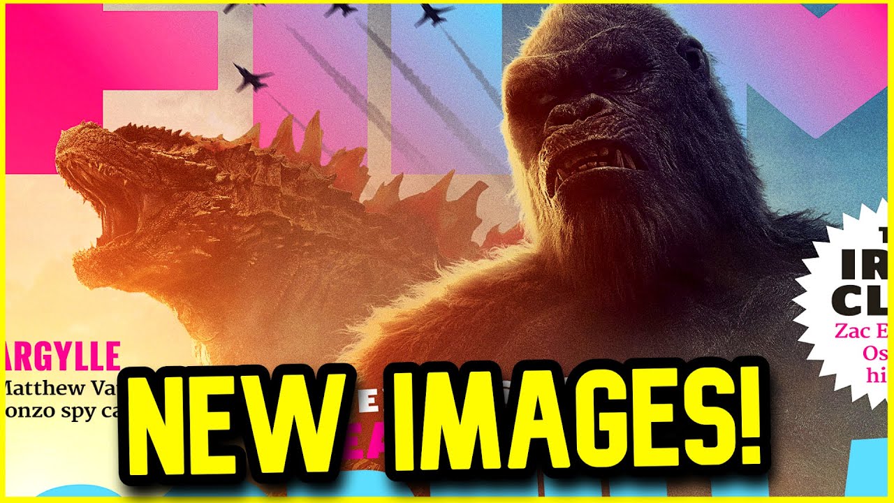 Godzilla x Kong Epic New Magazine Images Give us BTS Look at the MOVIE ...